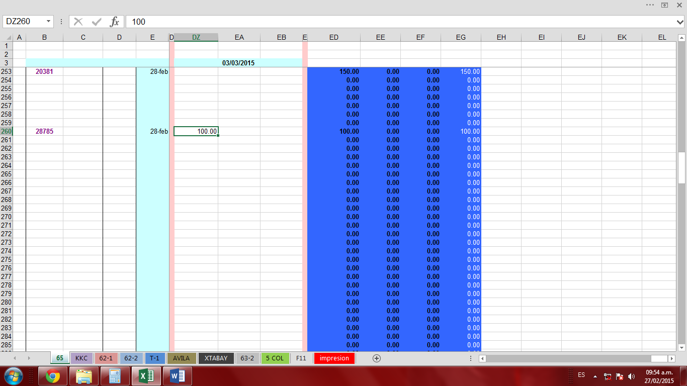 Poner en color una fila cuando cambie el valor a 0 - Microsoft Excel ... Poner en color una fila cuando cambie el valor a 0 - Microsoft Excel ...