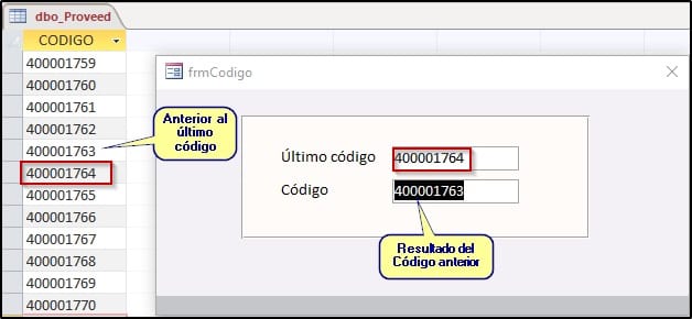 DLookup con DLast y una condición - Microsoft Access - Todoexpertos.com