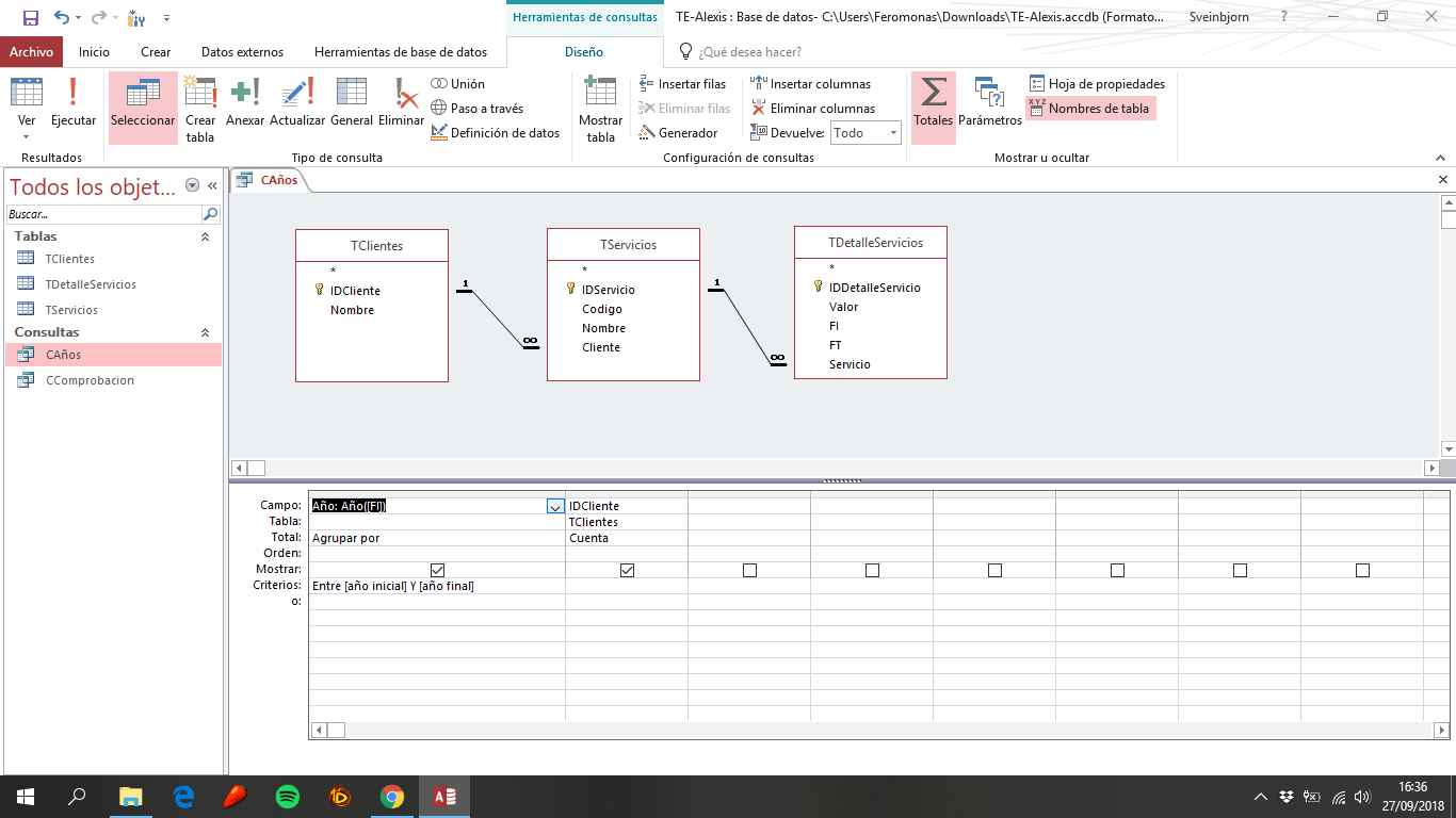Cómo sumar la cantidad de registros en una consulta de Access 2013 ...