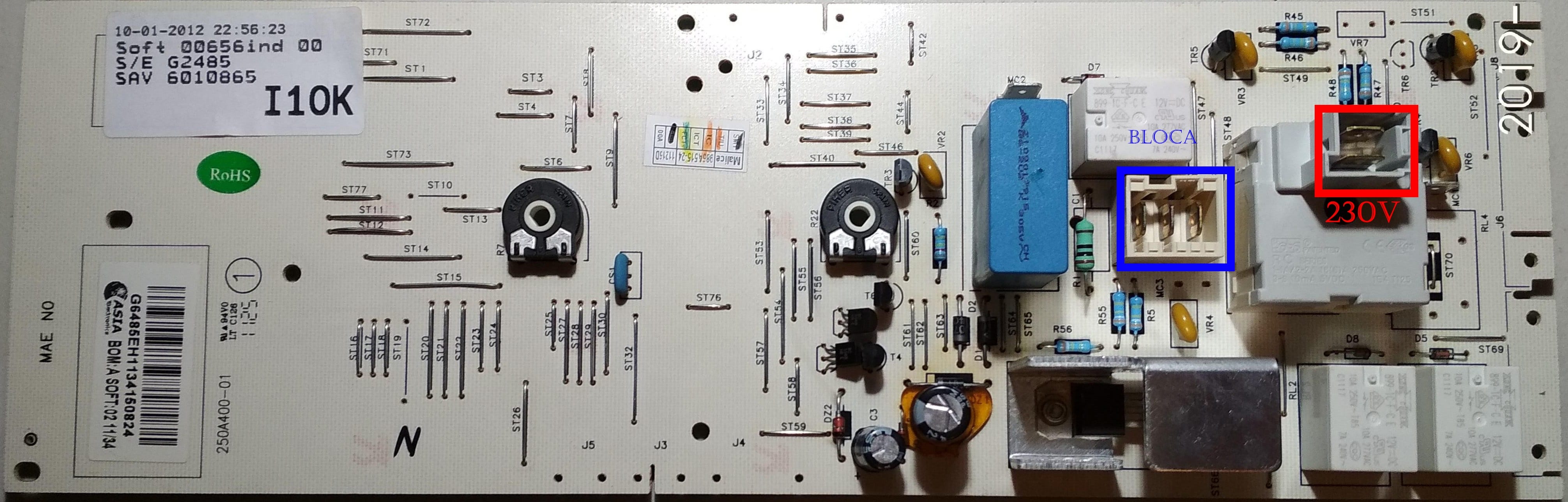 LAVADORA EDESA ZEN LT1006 no funciona ni enciende ninguna luz ...