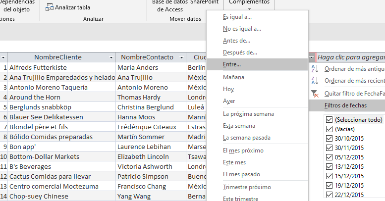 Acceso menús integrados de Access - Microsoft Access - Todoexpertos.com