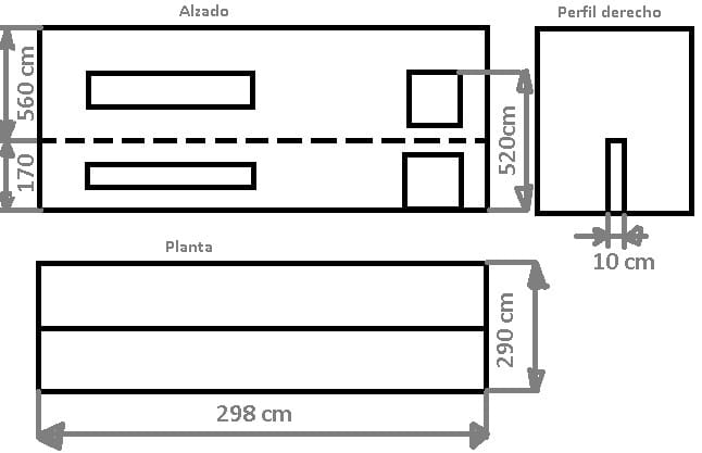 Subir muro entre vecinos - Albañilería - Todoexpertos.com
