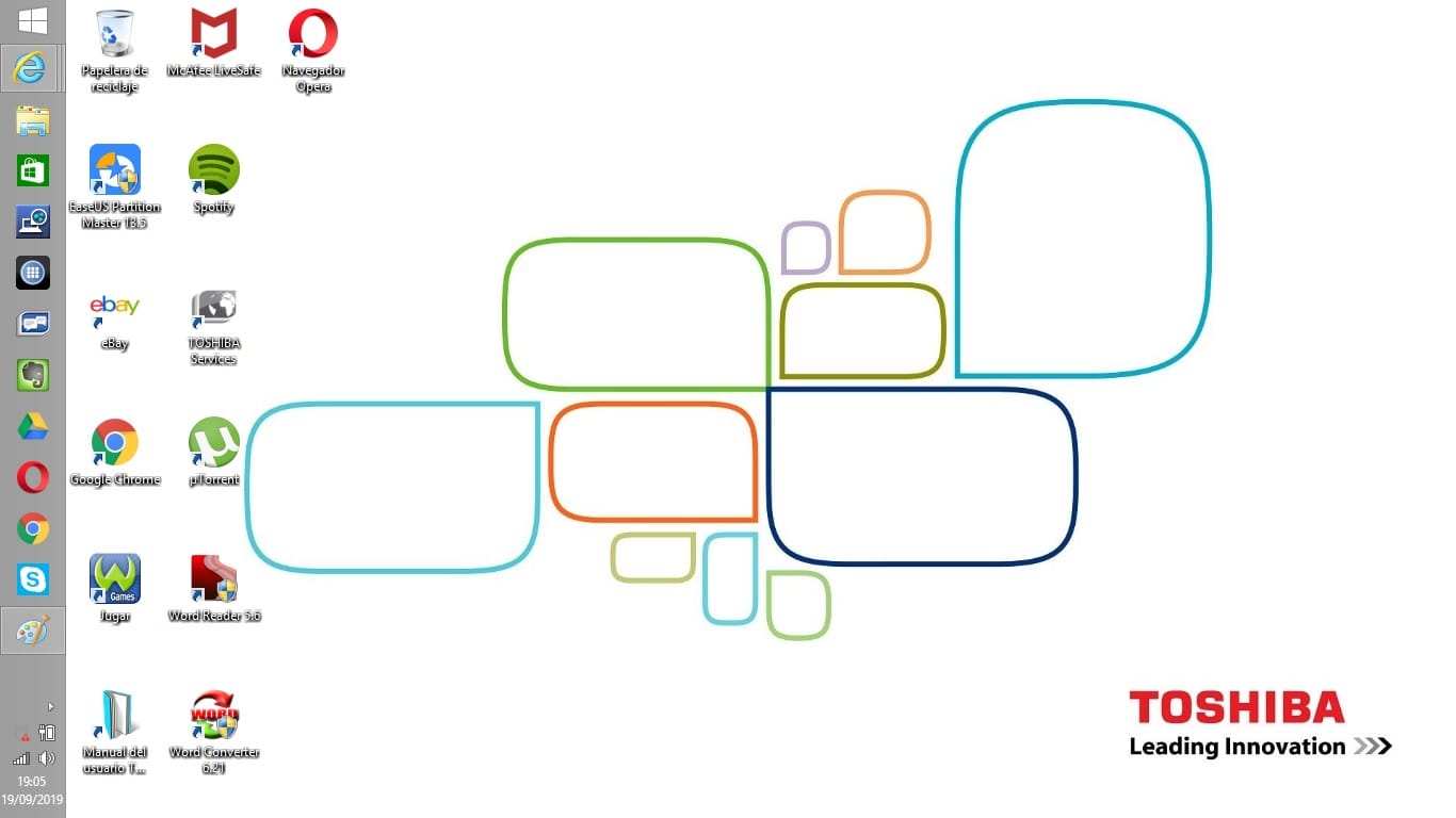 ¿ Por que la barra de tareas ha pasado de abajo a la izquierda ...