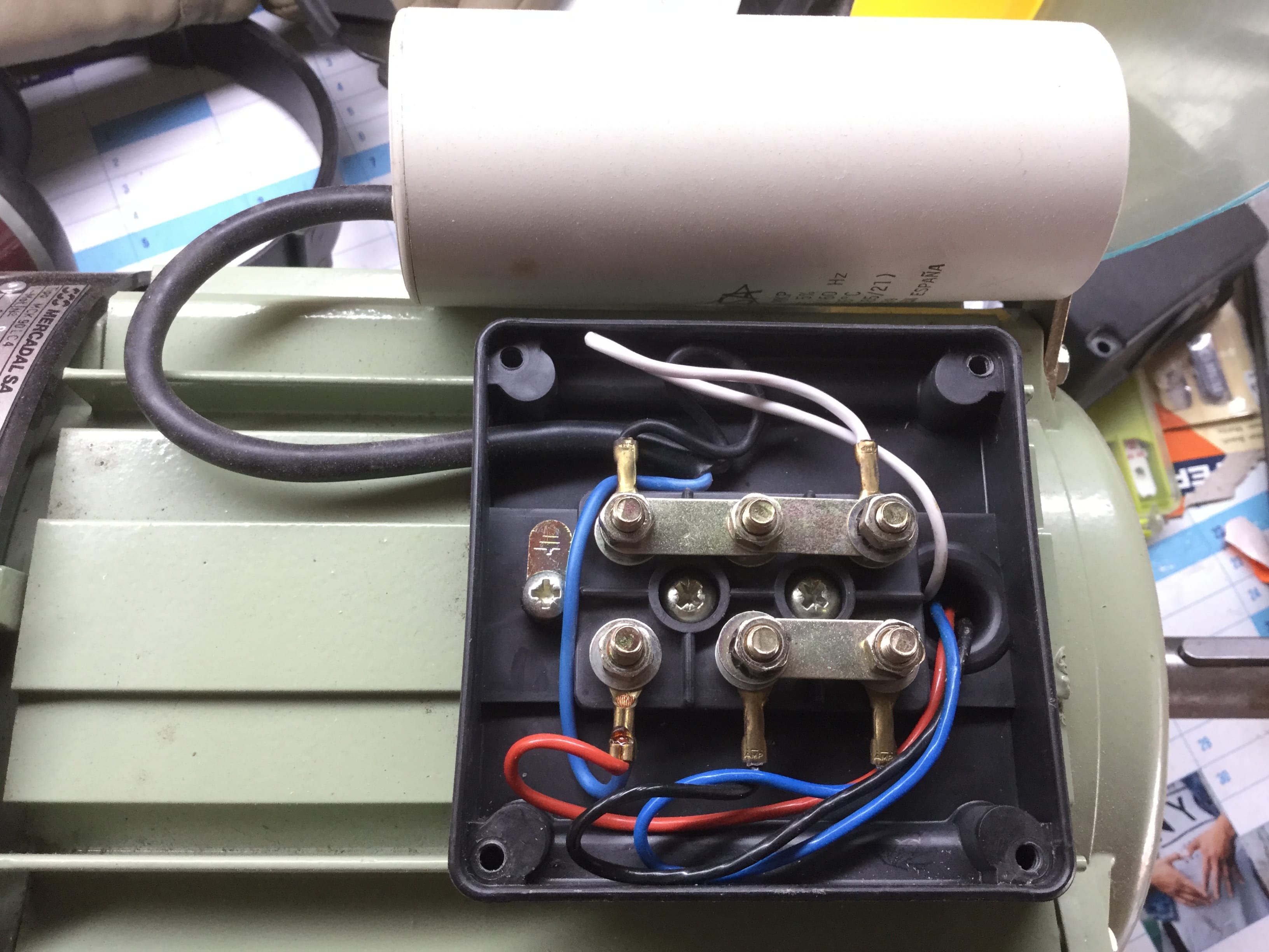 Como cablear un motor monofásico - Ingeniería Eléctrica - Todoexpertos.com