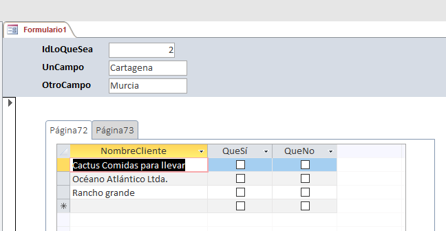 Displayar todas las opciones de un cuadro de lista en un subformulario ...