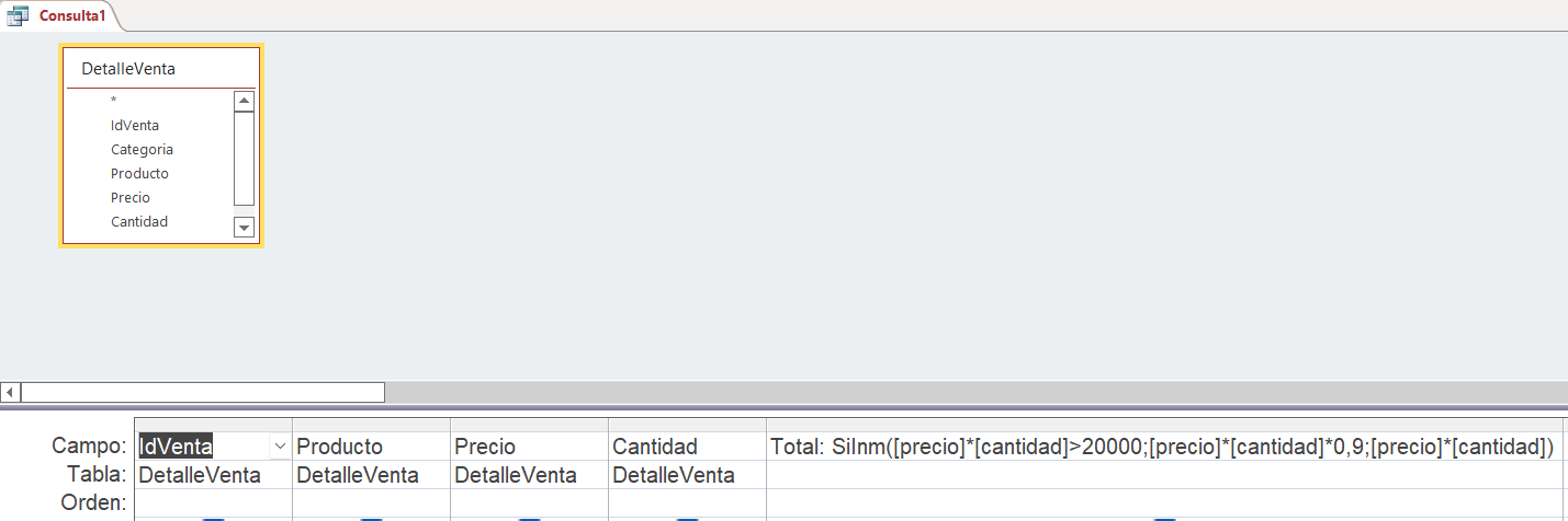 Crear función (modulo) en access para aplicar un descuento - Microsoft ...