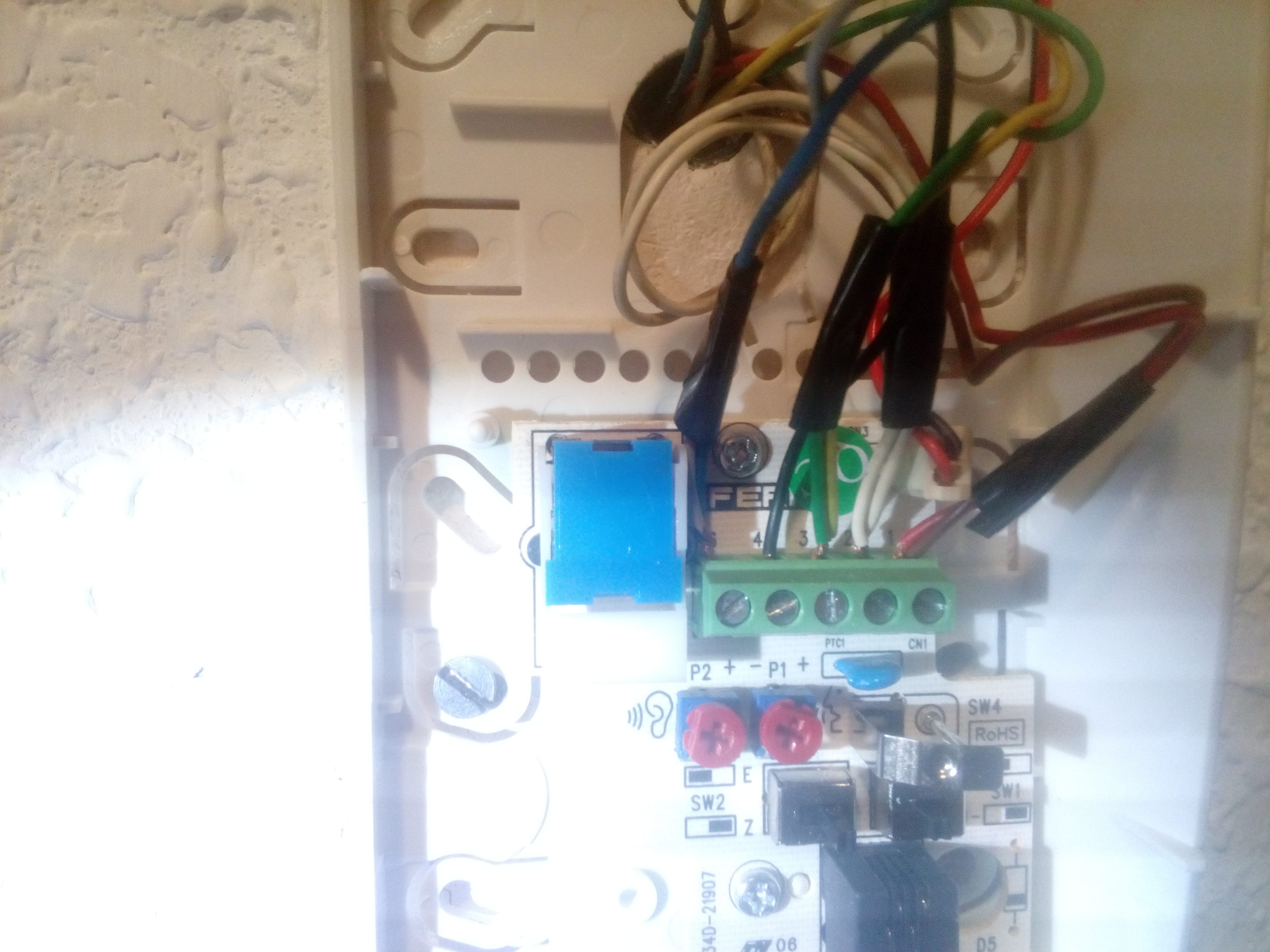 Sustitución telefonillo Golmar T-810/B por Fermax 3399 - Electricidad ...