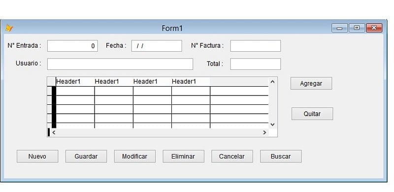 Realisar entrada de detalle con grid - Visual Fox Pro - Todoexpertos.com