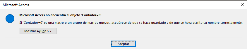 Inicio de Sesión con usuario y contraseña en Access - Microsoft Access - Todoexpertos.com