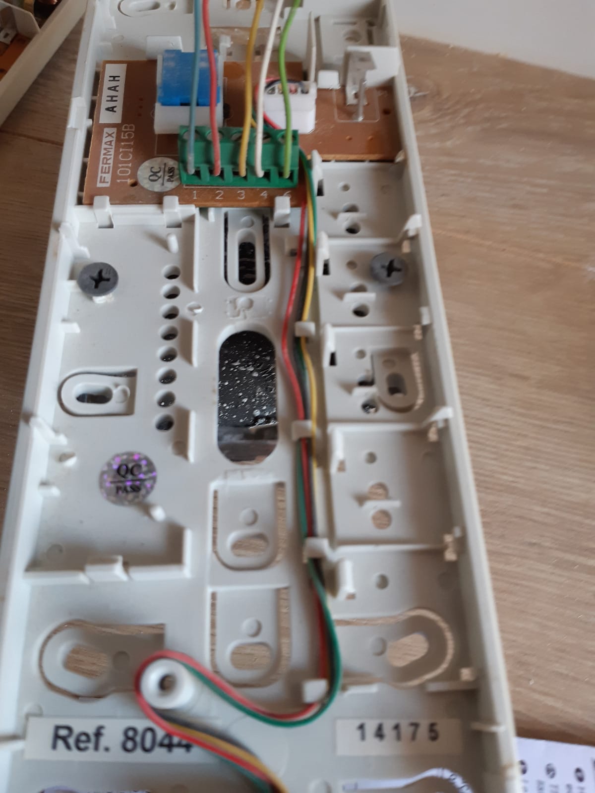NO puedo conectar telefonillo Fermax 3399 - Electricidad del hogar ...