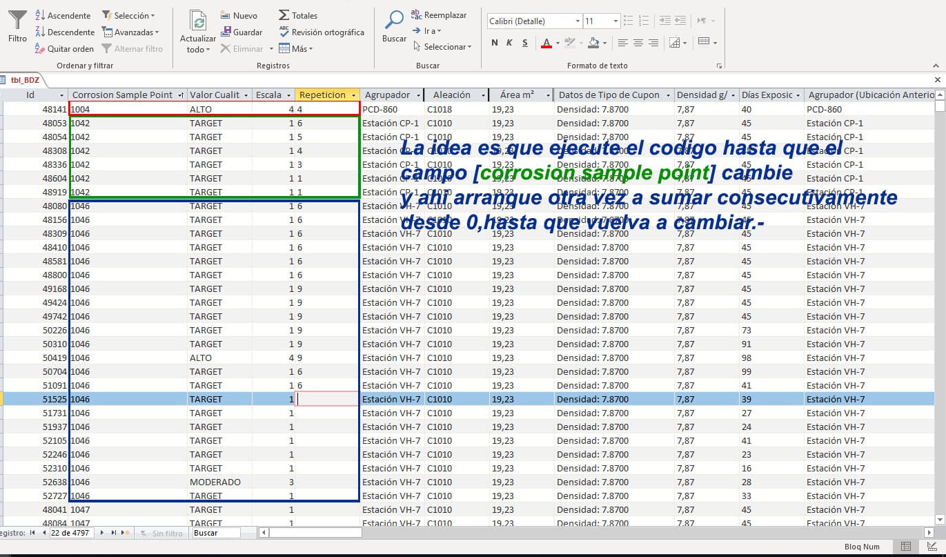 Sumar por registros de un mismo campo en access - Microsoft Access ...