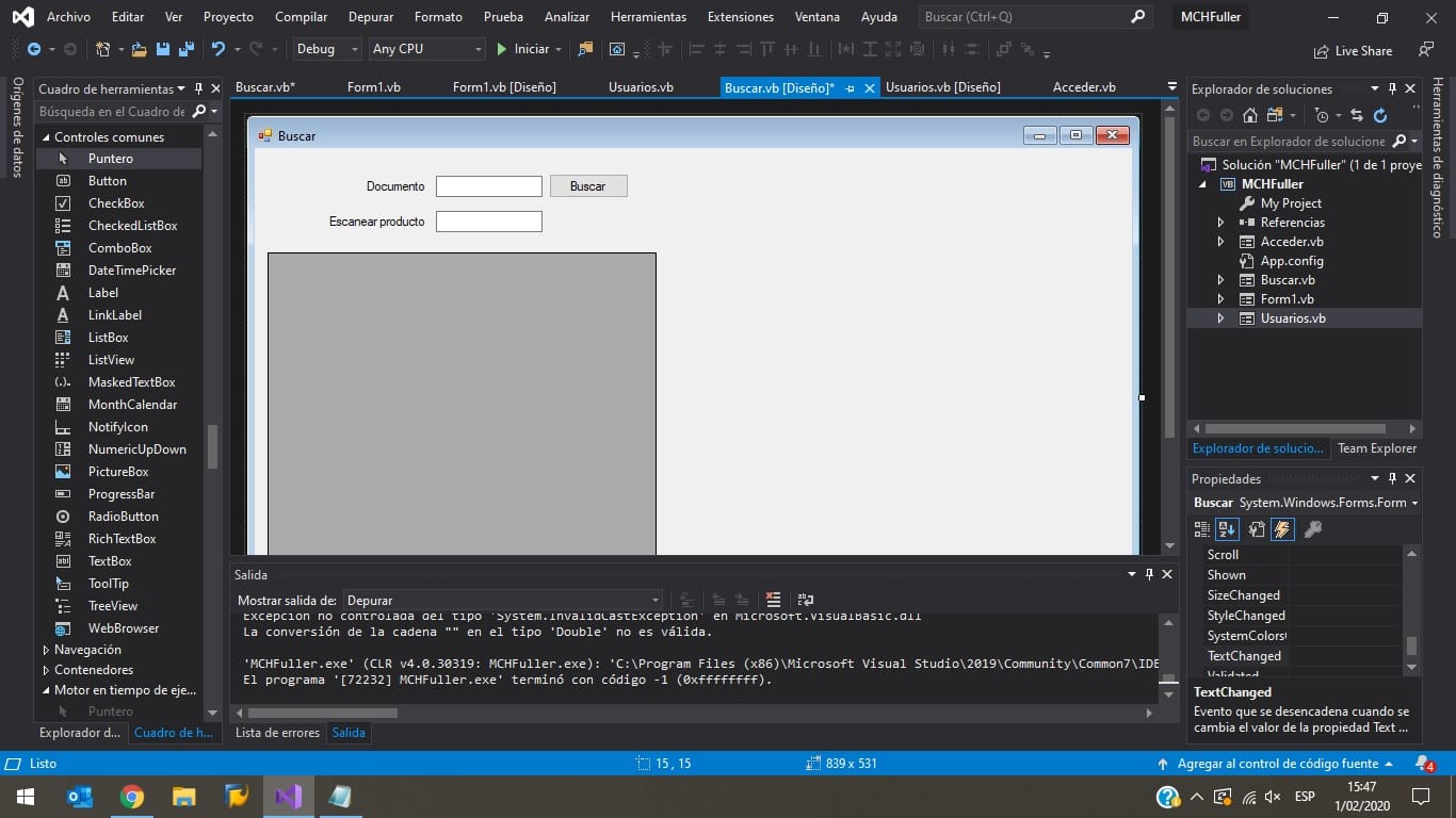 Buscar valor en una columna especifica del DataGridView - Visual Basic ...