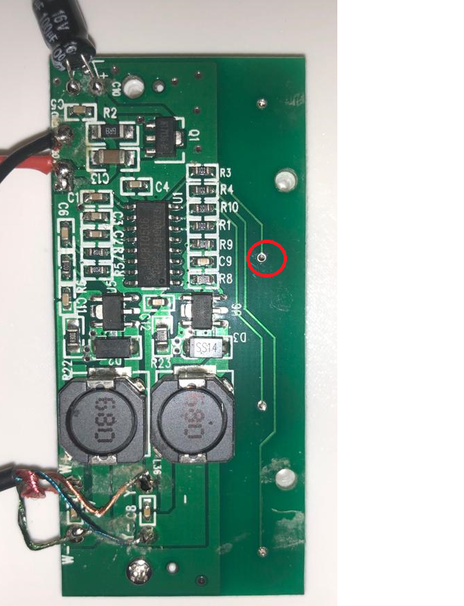 ¿Puedo puentear este pulsador para una placa de una lámpara led, no ...