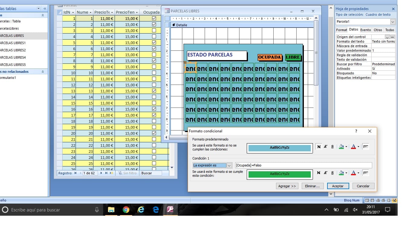 Recorrer form y comparar con tabla o consulta - Microsoft Access ...